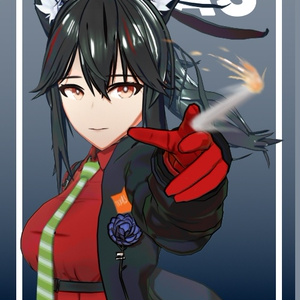 ブルアカシロコ FBX + VRM / Blue Archive Shiroko FBX + VRM - nikkytae - BOOTH