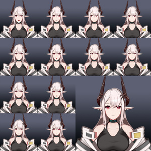 ブルアカシロコ FBX + VRM / Blue Archive Shiroko FBX + VRM - nikkytae - BOOTH