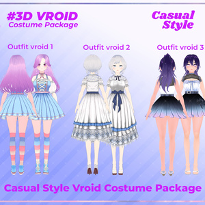 3D VRoid Outfit Pack Fantasy & Mystical Warrior Costumes for VRoid Models | VRoid Clothes, VRoid ...