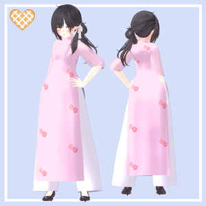 [VRChat] Cute Simple Outfit - Free - GreenTeaWafflez - BOOTH