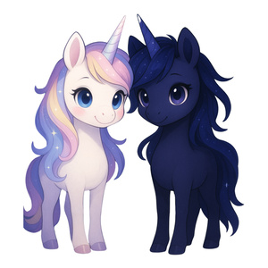 セレナ｜やさしい夢のユニコーン スマホ壁紙3枚セット【ファンタジー】 - serena-cards - BOOTH