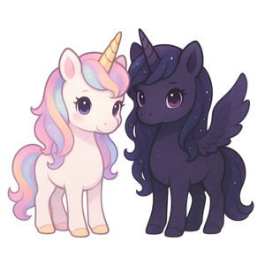 セレナ｜やさしい夢のユニコーン スマホ壁紙3枚セット【ファンタジー】 - serena-cards - BOOTH