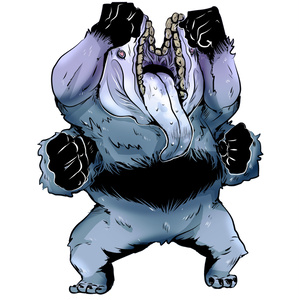 TRPG素材（ヘビ人間/ローブの男） - まーるぶまんじゅう - BOOTH