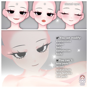 vroid body baseに関する人気の同人グッズ474点を通販できる! - BOOTH