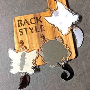 ツイステきょろっとアクリル プレート★サバナクロー寮/レオナ/ラギー/ジャック（クリップ・マグネット） - 3ism+9ality - BOOTH