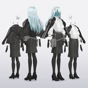 【VRC / VRM 対応3Dモデル】TUNER ver1.07 - yoyogi mori - BOOTH