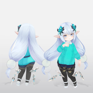 【VRC / VRM 対応3Dモデル】Noaris ver1.03 - yoyogi mori - BOOTH