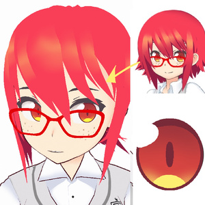 Droopy 4 Iris Texture - sodateru - BOOTH