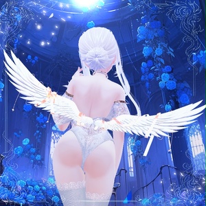 🖤 Melling " Shiny Wave hair " 【4アバター対応 🖤 Liltoon / VRChat】 - Melling - BOOTH