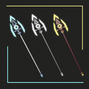 [3D/VRC] Sunset Sword - Paintably - BOOTH