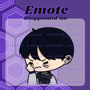 【Twitch Emote】yoru valorant emote twitch emotes - venalvah - BOOTH
