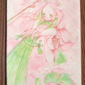 ルシエルのアクリルキーホルダー（丸型） - atelier-mitita - BOOTH