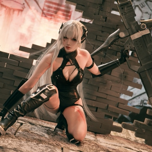 物資は届いている！ - 樫野 巨乳メイド コスプレ写真集 - rissoft344 - BOOTH