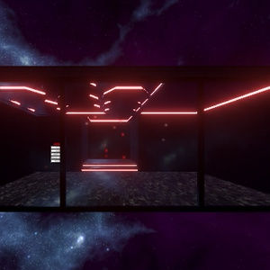 VRCHAT NEON WORLD 2 - MamboixShop - BOOTH