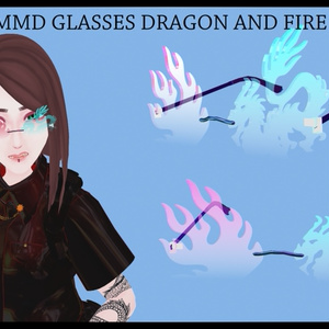 [VRChat + MMD] Wings demon glasses DL - SAYUMIVI - BOOTH