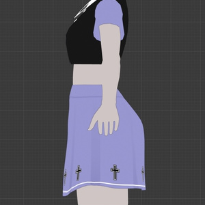 [VRChat + MMD] Wings demon glasses DL - SAYUMIVI - BOOTH