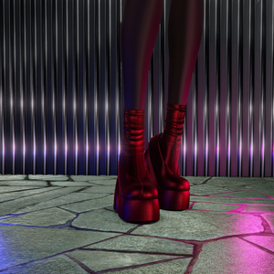 [VRChat + MMD] Wings demon glasses DL - SAYUMIVI - BOOTH