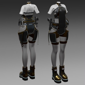 【HIGH WAIST PANTS】 Ver2.0 - mememe - BOOTH