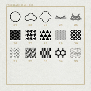 [Procreate]ポップなスタンプ35種セット - 087ohana - BOOTH