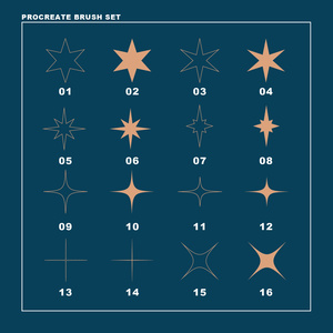 [Procreate]ポップなスタンプ35種セット - 087ohana - BOOTH