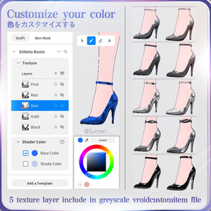 [Vroid] Chibi girl base body / Full model / Vroid chibi - Surcen - BOOTH