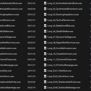 アクションBGM Pack Vol.2 Dramatic Suspense - rell4x - BOOTH