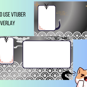 Free to Use Vtuber Overlay//Oculus Themed stream overlay bundle ...