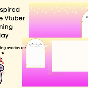 Free to Use Vtuber Overlay//Oculus Themed stream overlay bundle ...