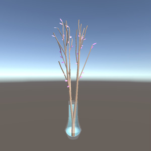 【free】tree/branch/leaves 3D model【VRchat】 - tatsuroom - BOOTH