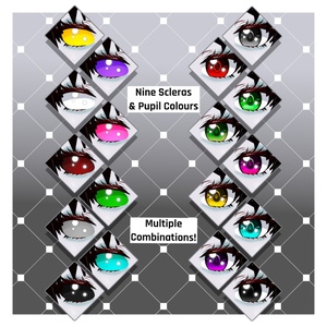 [VRoid Texture/テクスチャ] Eye Pack - My Deer Friend Nokotan - AquaVerse - BOOTH