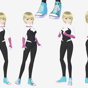 nude muscle skin female for vroid - purplemoonshiz - BOOTH