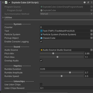 VRChat Post processing customization menu - zSkull162 - BOOTH