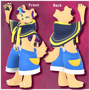 NKD Protogen - VRChat Avatar 3D Model - Nukude's Stuff - BOOTH