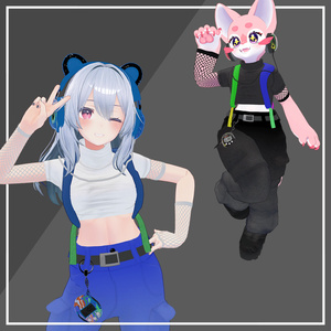 Swedish Shark Friend Set for VRChat - ChimericCurios - BOOTH