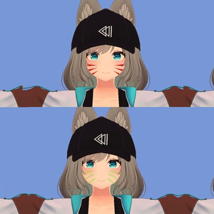 [竜胆, イヨ ] Rindo, Eyo Face Painting Texture - 月の歌 - BOOTH