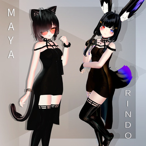 Rindo Makeup and Jewel Eyes (FREE) [ジュエルアイとメイク] - michuu - BOOTH