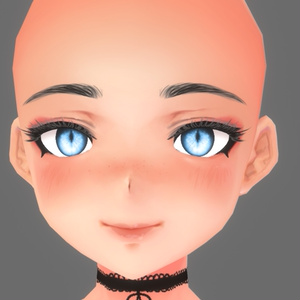 VRoid Simple Beard Texture (鬍鬚) - shaper-io - BOOTH