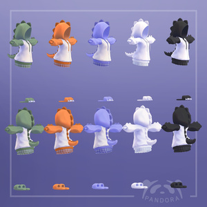 [VRchat] Octopusquid suit - qpandorap - BOOTH