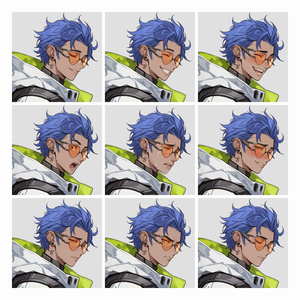 【立ち絵素材】005 男性（基本/追加/完全版）初老 - ゲーム素材屋 SSS - BOOTH