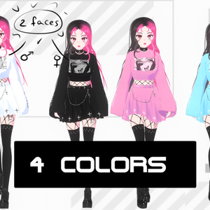 free vtuber clothingに関する人気の同人グッズ378点を通販できる! - BOOTH