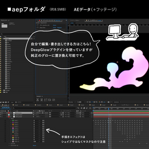 AfterEffectsの素材データ 人気の同人グッズ713点を通販！話題のアニメやデザインから個性的で被らないアイテムが見つかる - BOOTH
