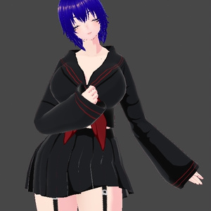 transparent translucent maid dress/ - saglym - BOOTH