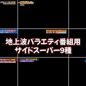 テロップ動き9種-2 エッセンシャルグラフィックス版 9 types of telop movement-2 Essential ...