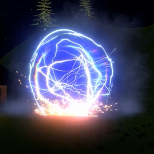 VRChatに適した鬼滅の刃キャラクターあかざわの技-破壊殺-羅針/Unity effect of [Demon Slayer] Akaza ...