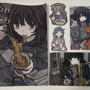 Yummy postcard set (purchase benefits included) :ポストカード2枚セット 購入特典付き ...