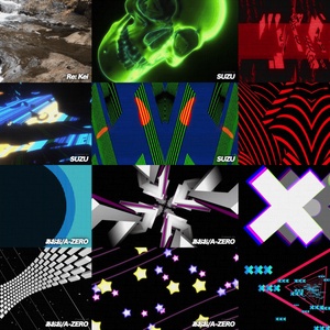 #VVVJ 04 - VJ用途に特化した動画素材集 - A-ZERO - BOOTH