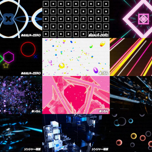 #VVVJ - VJ用途に特化した動画素材集 - A-ZERO - BOOTH