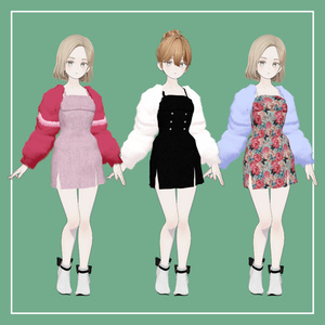 VRChat向け 森羅-Shinra- 3PieceSet - えれさとのお店 - BOOTH