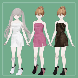 VRChat向け 森羅-Shinra- 3PieceSet - えれさとのお店 - BOOTH