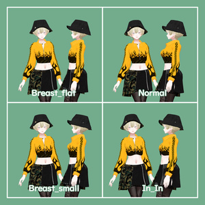 VRChat向け 森羅-Shinra- 3PieceSet - えれさとのお店 - BOOTH